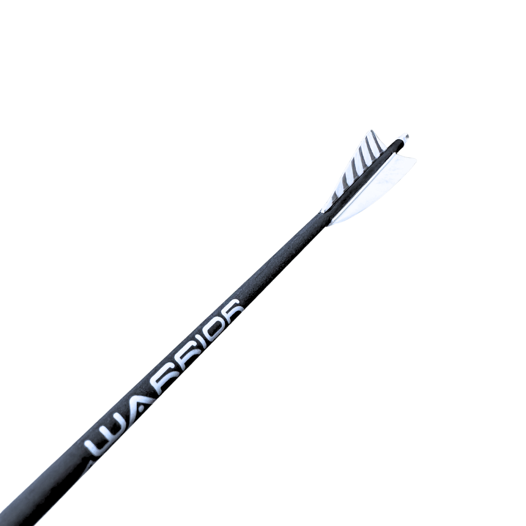 Gold Tip Warrior Arrows - Classic - White – Kustom King Traditional Archery