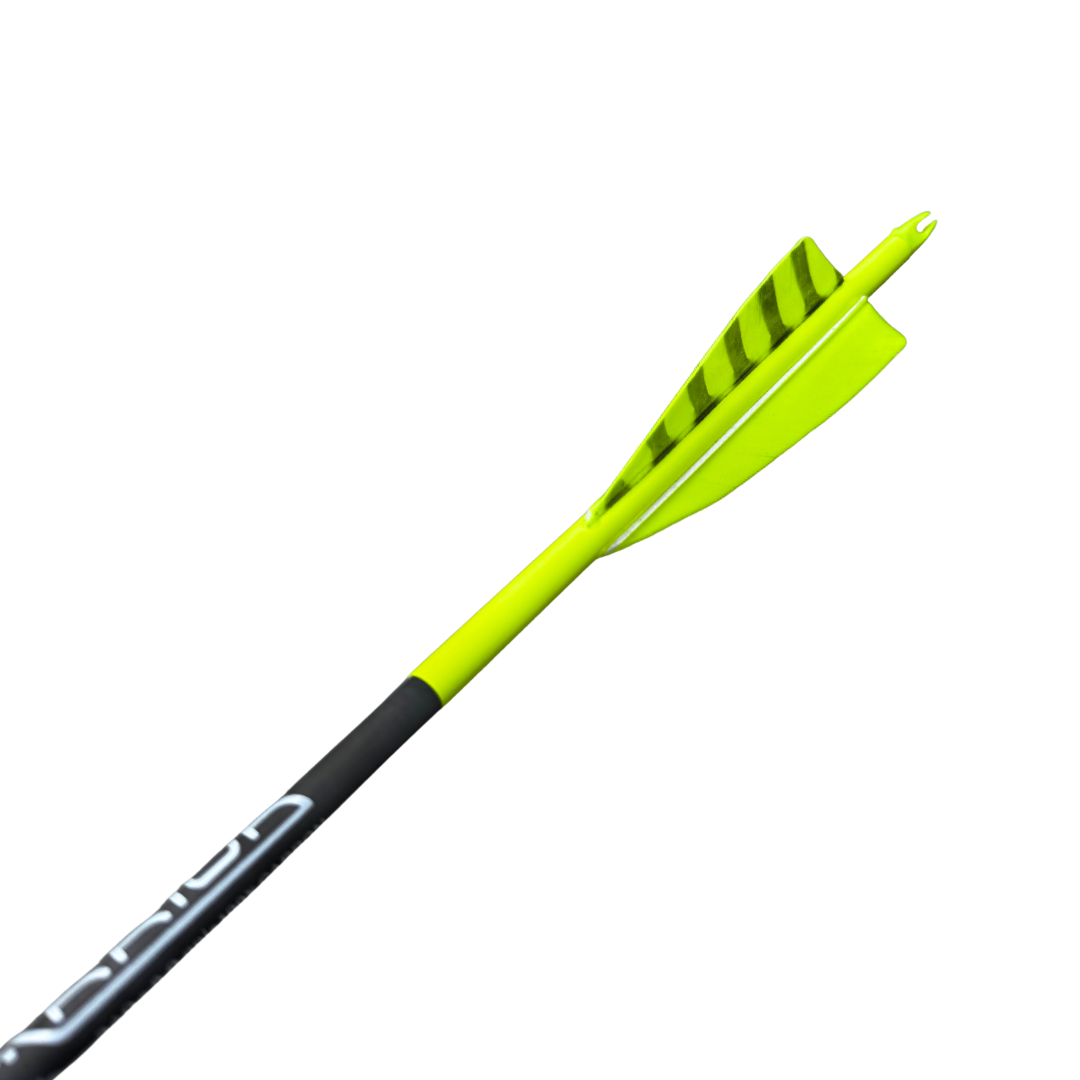Gold Tip Warrior Arrows - Flo Yellow – Kustom King Traditional Archery