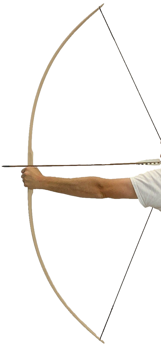 U Finish Classic Hickory Longbow - 65" – Kustom King Traditional Archery