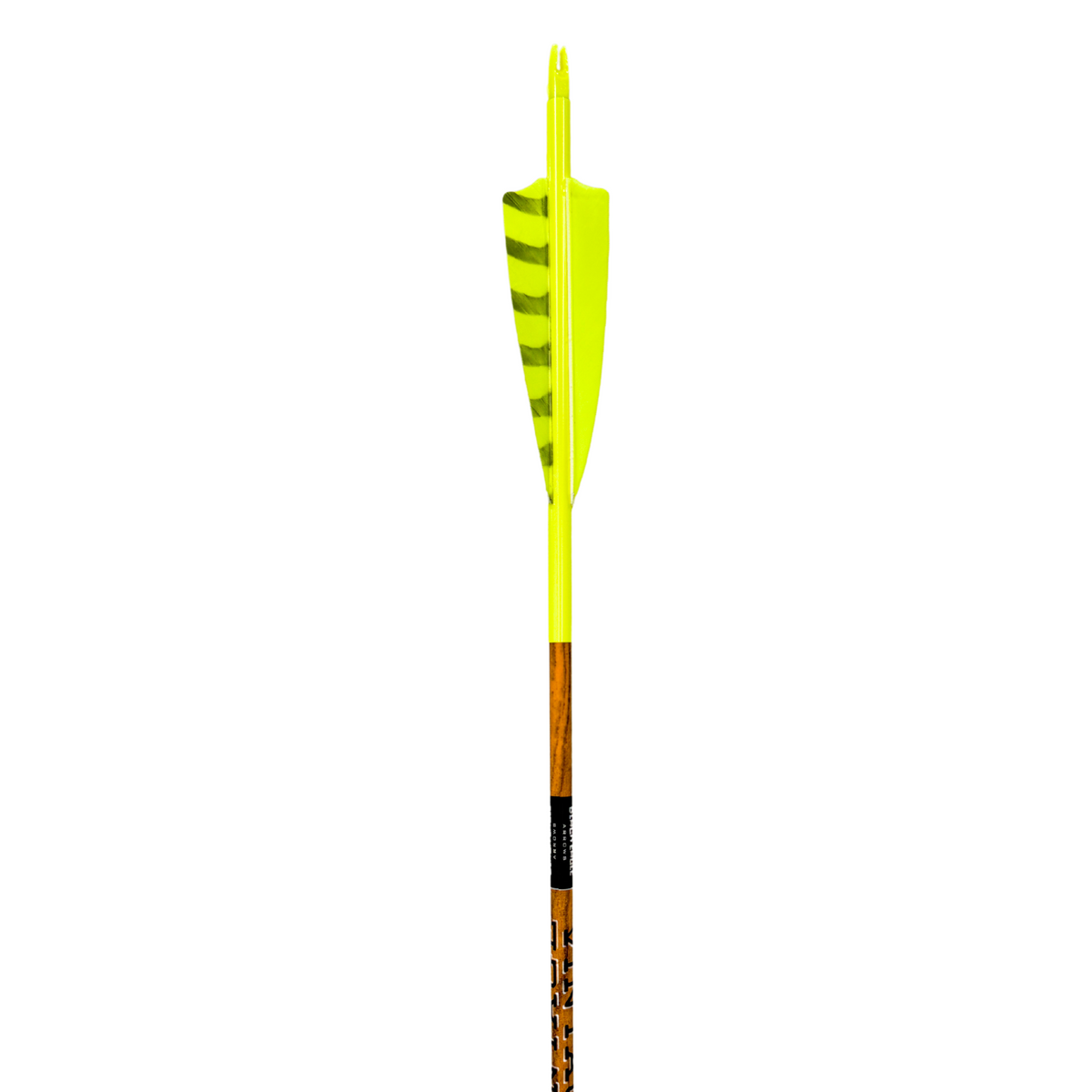 Black Eagle Vintage Carbon Arrows - Flo Yellow – Kustom King ...