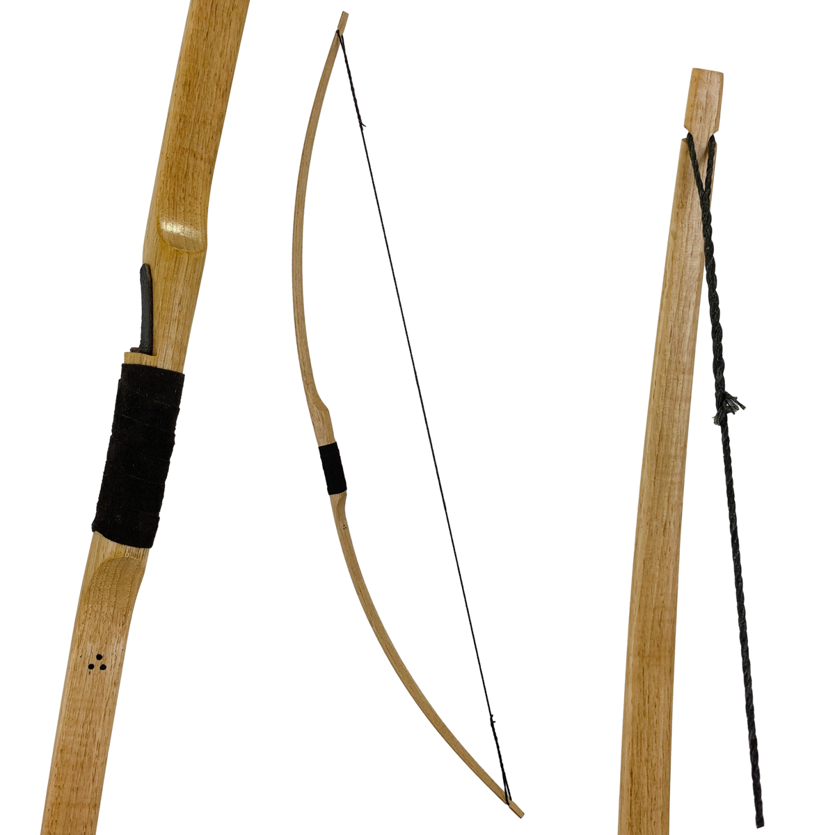 Heritage Youth Longbow plus Quiver and Arrows – Kustom King Traditional ...