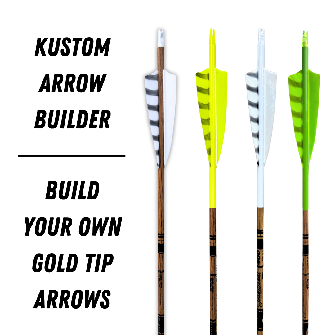 Kustom Arrow Builder - Gold Tip Traditional Arrows – Kustom King ...