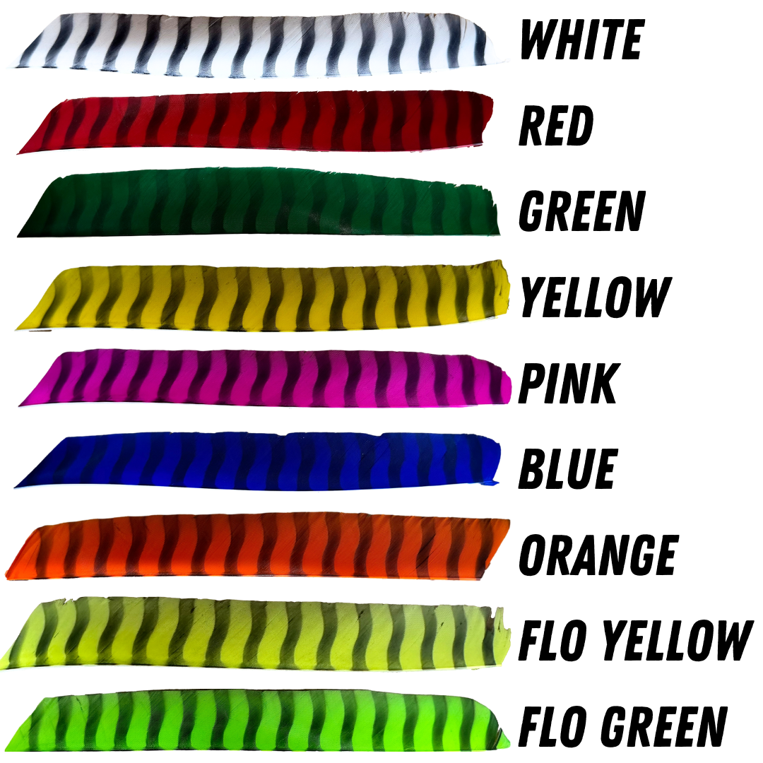 King Feathers - Full Length - Barred Feathers – Kustom King Traditional ...