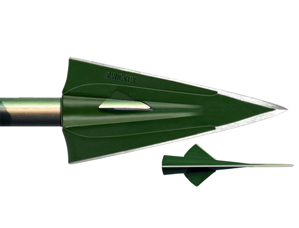 Zwickey - No Mercy - Glue-on -4 Blade - Double Bevel - 130 Gr - "3 PAC ...