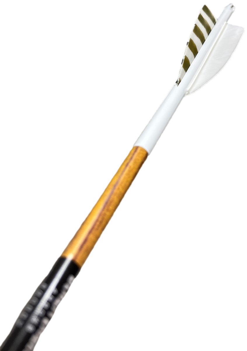 Black Eagle Vintage Carbon Arrows - White Out - (Barred White/White) 6 ...